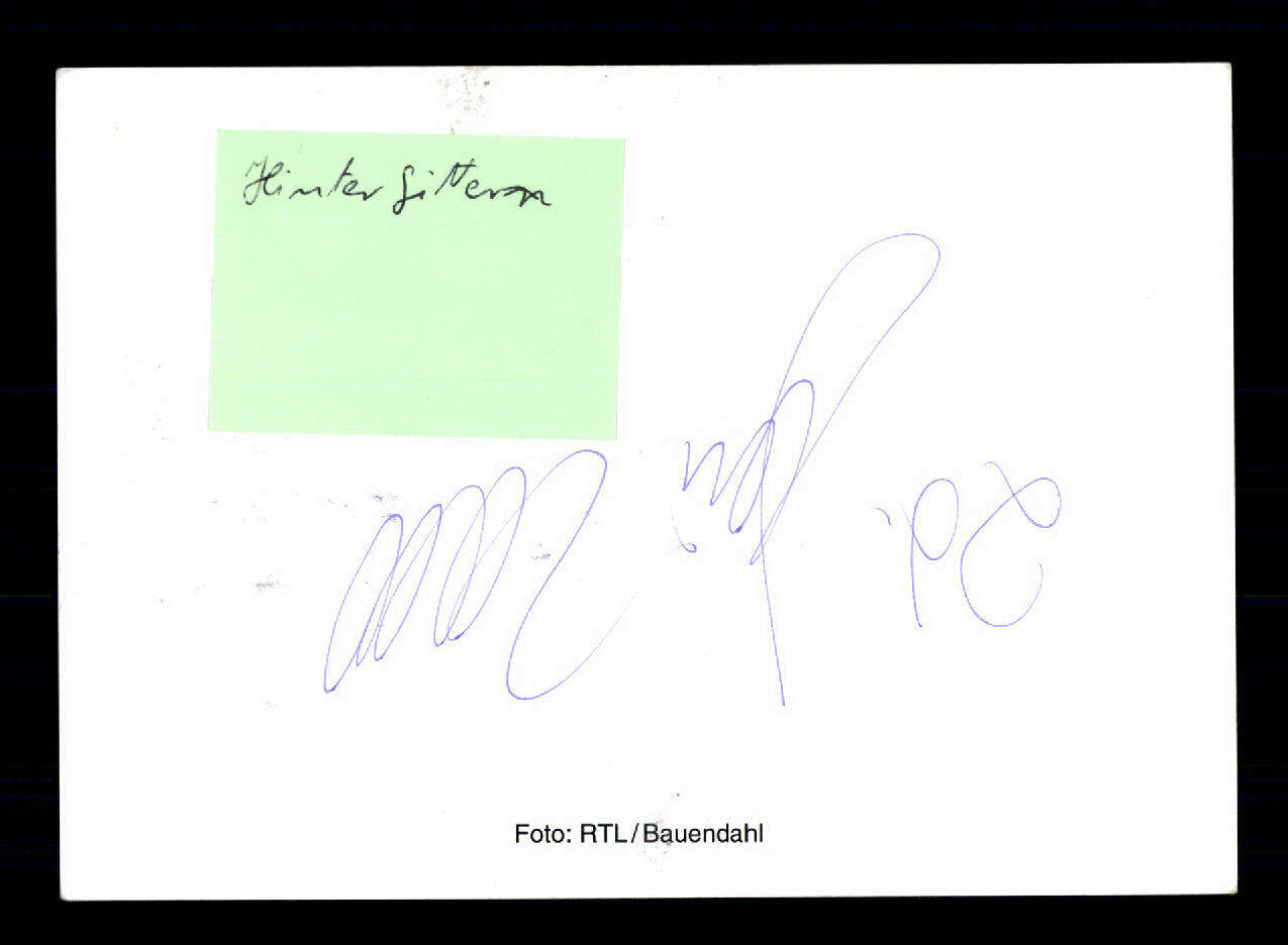 Atto Suttarp RTL Autogrammkarte Original Signiert ## BC 150977 | eBay