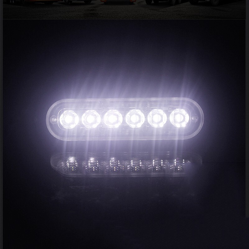 12v LED Flush Mount Flood Light Bar Driving Off-Road Led Waterproof ...