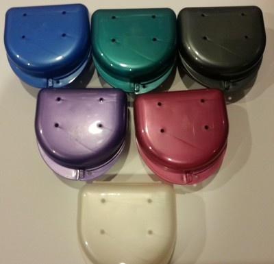 1 Retainer Box Night Guard Box Bleaching Tray Box Case Dental | eBay