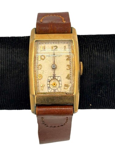 PARTS - Hamilton Ross Watch Vintage 14k Gold Filled Mens Wind Up | eBay