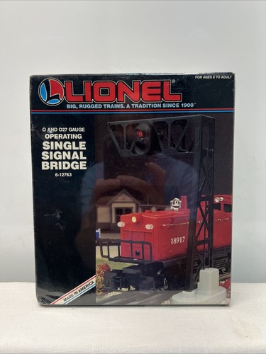 O 1/48 Scale Lionel 6-12763 Operating Single Signal Bridge *NEW* | eBay