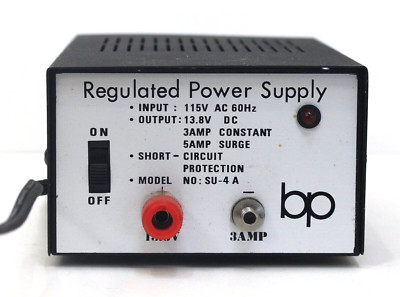 DC Power Supplies - 13.8 V Regulated Power Supply