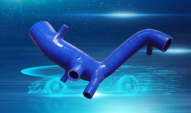 For Audi TT VW Golf Beetle 1.8 Turbo RED Silicone Induction Intake Pipe ...