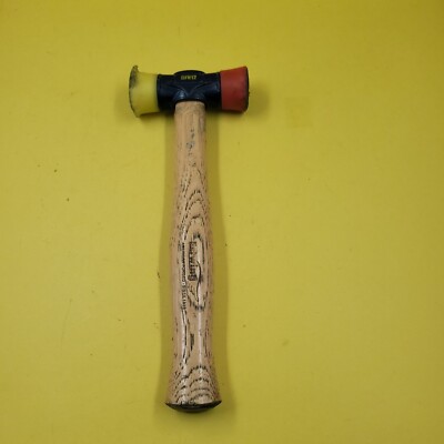 Estwing DFH-12 Rubber Mallet - 12 oz Double-Face Hammer with Soft/Hard ...