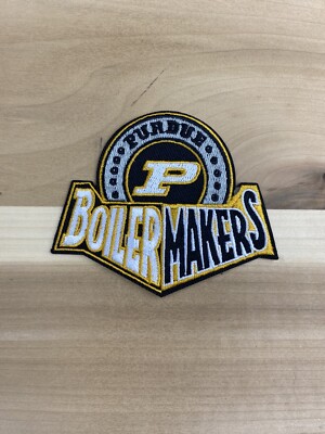 PURDUE UNIVERSITY BOILERMAKERS FOOTBALL EMBROIDERED IRON ON PATCH 3.5 ...