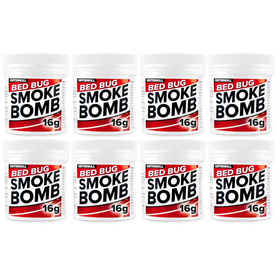 Bed Bug Killer Treatment PRO Smoke Fumer Pest Fogger CritterKill Smoker ...