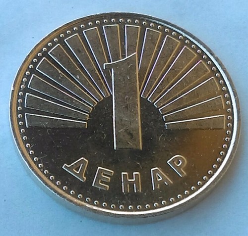 1 Denar 2000. Macedonia commemorative coin. Brass ! | eBay