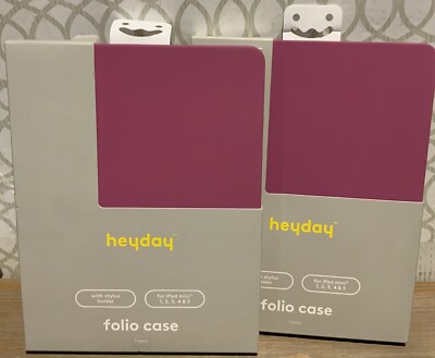 🍒 HEYDAY APPLE iPad MINI AND PENCIL CASE, DUSTY PINK‼️Lot Of 2 | eBay