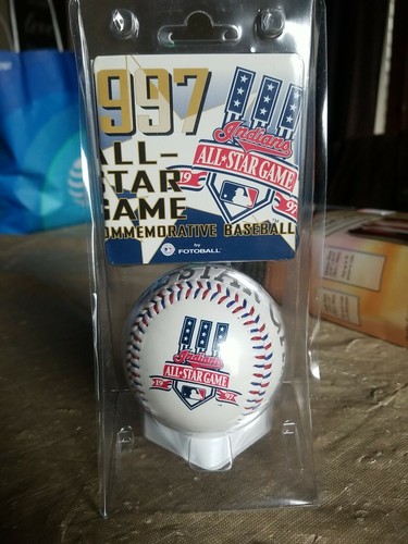 1997 MLB All-Star Game Commemorative Baseball JACOBS FIELD | eBay