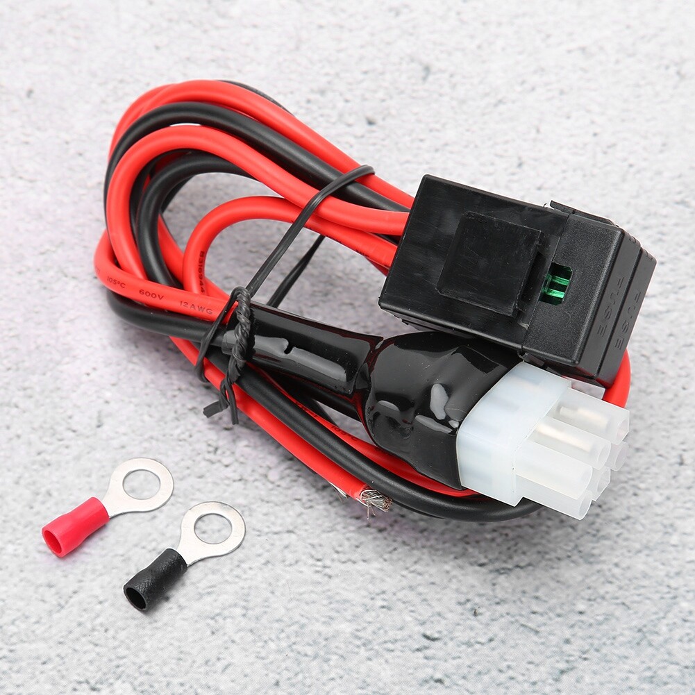 1m/3.3ft Radio Power Cable Short Waves Fits For Yaesu FT-857D FT-897D ...