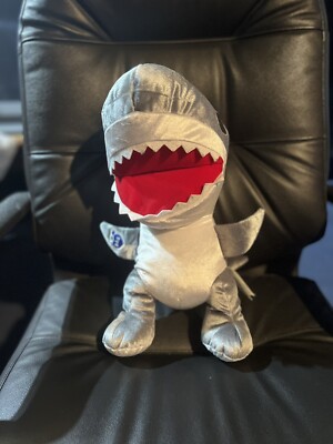 Build A Bear Shark Week Great White Shark Plush Stuffed Animal BAB ...
