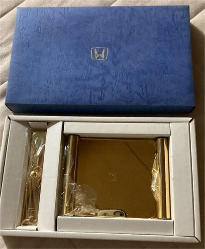 Honda Paperweight and Book stand Not sold in stores Gold Color | eBay