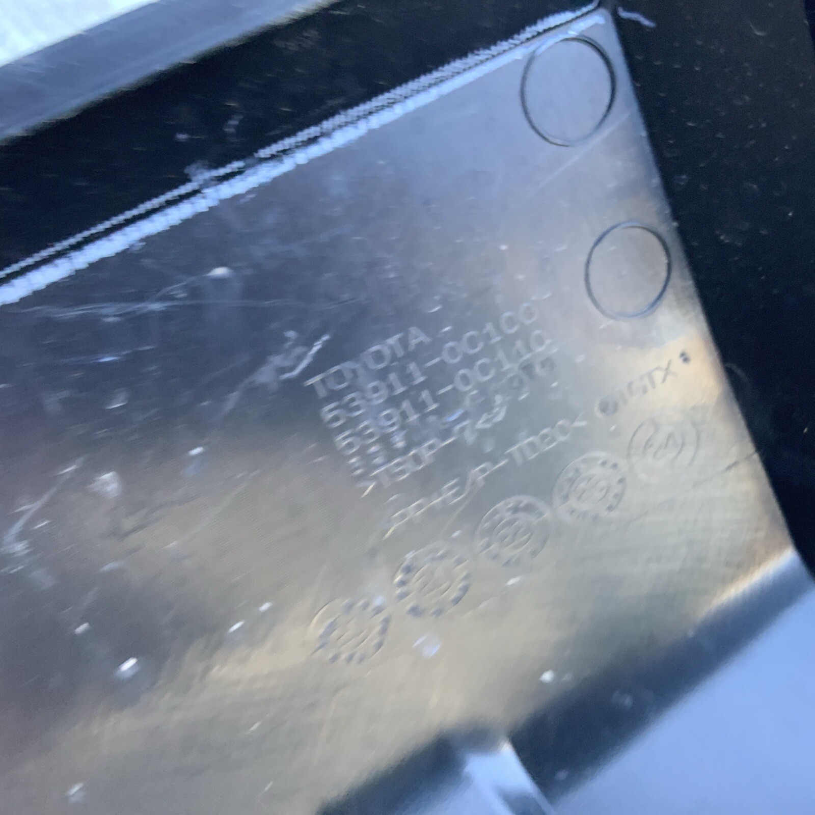 2022-2023 Toyota Tundra I-force Front Lower Valance 53911-0C100 OEM ...