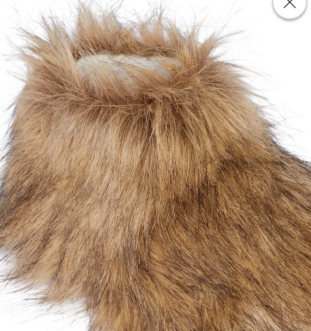 Grizzly Bear Paw Slippers - Realistic Furry Animal Feet Claw Slippers ...