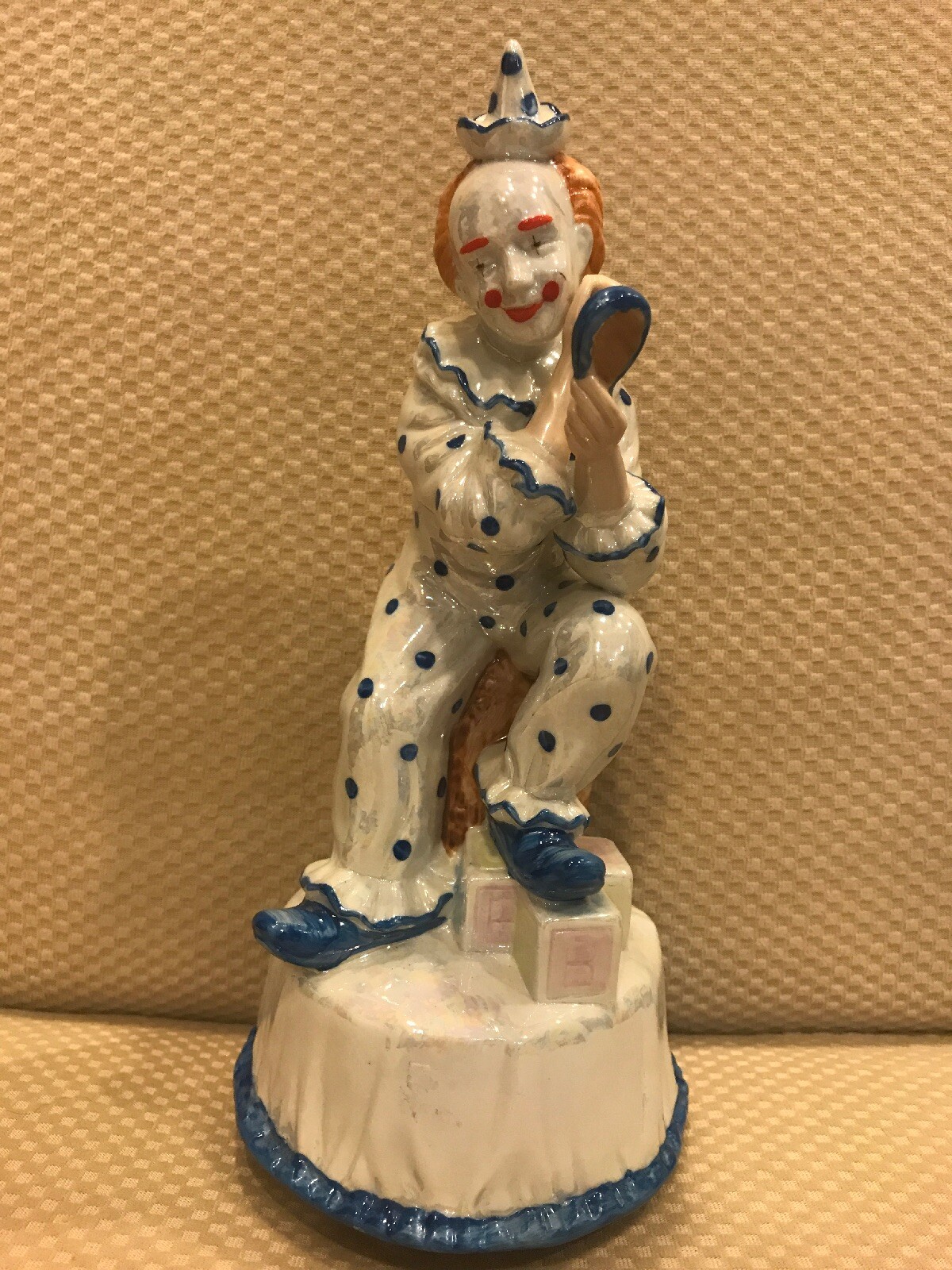 Vintage Aldon Fine Porcelain Figurine - Musical Clown 1984 | eBay