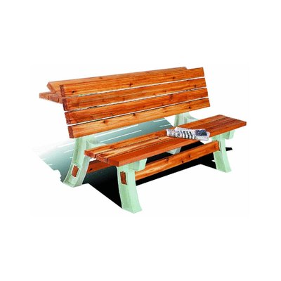 NEW HOPKINS 90110 STURDY FLIP TOP OUTDOOR BENCH PICNIC TABLE FRAME ONLY ...