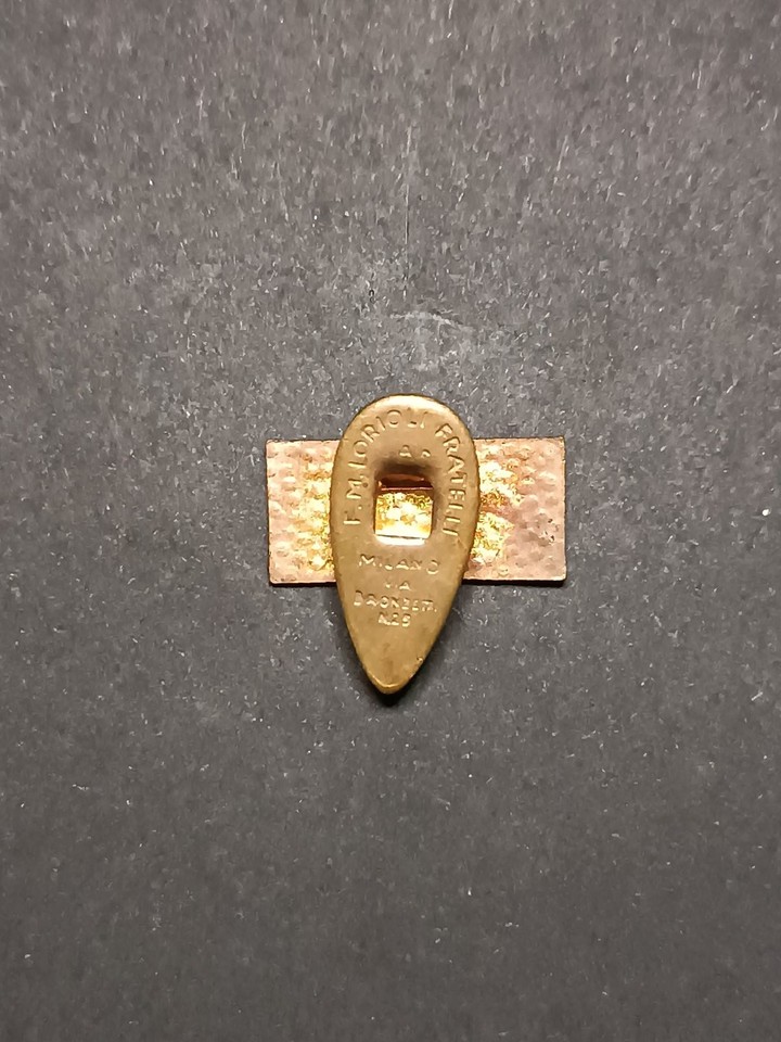 Spilla Metallo Smaltato Orologio con Ala e Sfondo Scacchiera | eBay