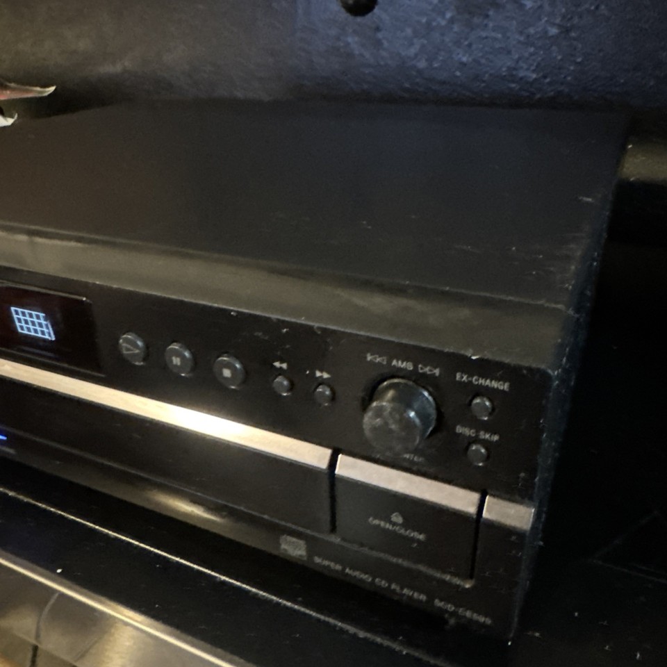 Sony Super Audio CD Player SCD-CE595 Multi-Channel 5 Disc CD Changer No ...