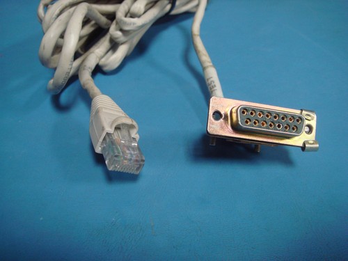BLACK BOX 4PR24 RJ45 TO 15PIN ITT CABLE | eBay