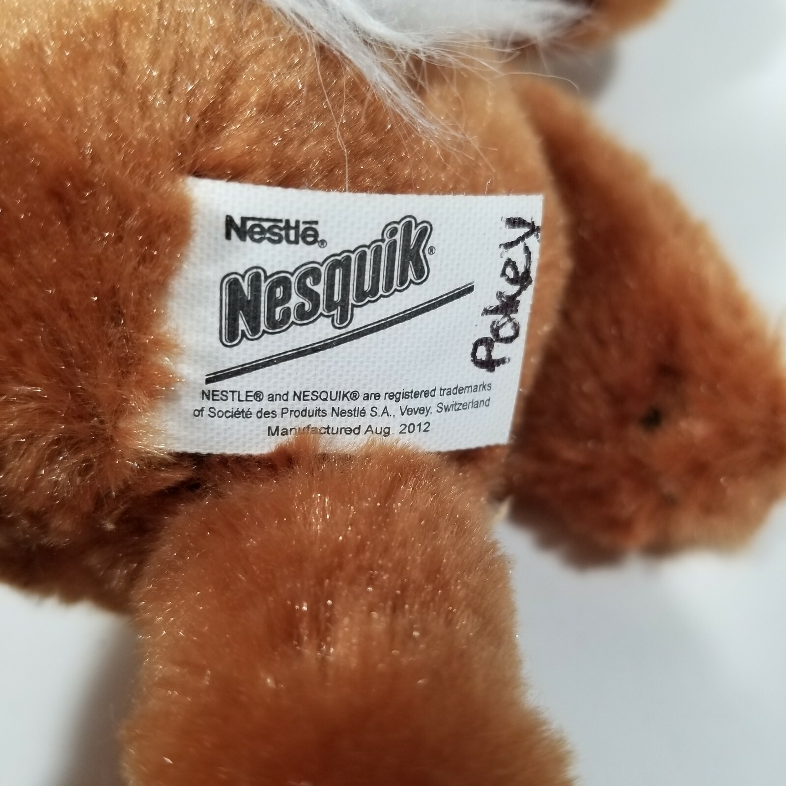 Quik The Bunny 12" Plush Toy Nesquik Nestle Nesquick Rabbit Stuffed ...