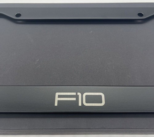 BMW M5, F10, M Series Flat Black Laser Engraved License Plate Frame | eBay