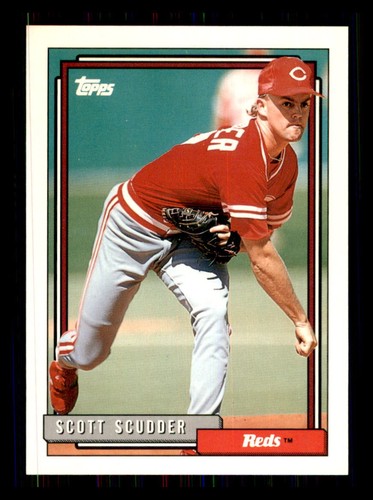 1992 Baseball Topps Scott Scudder Cincinnati Reds #48 | eBay