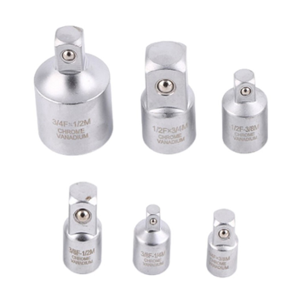 Ratchet Socket Adapter Set Compatible with Drive Sizes 6 Types | eBay