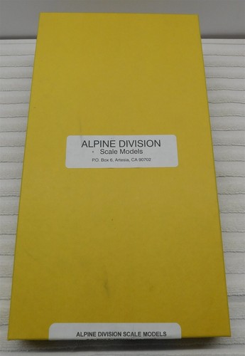 Alpine Division Scale Models #522 HO Scale 2 - Stall Diesel Engine ...