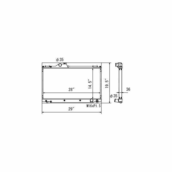 Koyo V2356 Aluminum Radiator for 2001-2005 Lexus IS300 Manual Trans | eBay