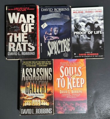 5 David Robbins Books - titles listed and books pictured | eBay