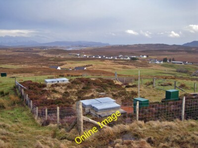 Photo 6x4 Covered reservoir Dunvegan Looking towards Lonmore over a ...
