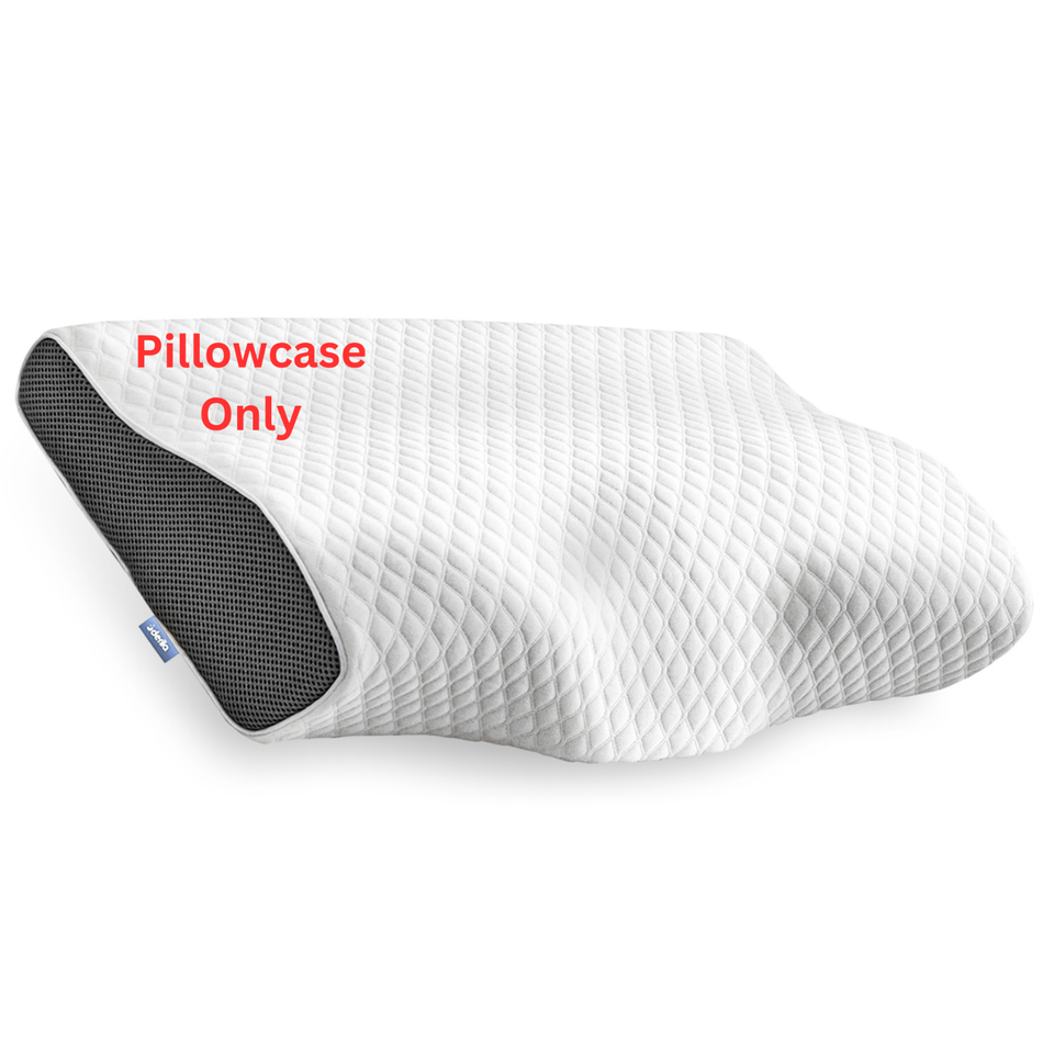 | DERILA® | Memory Foam Pillow OR Additional Pillowcase. Ergonomic Neck ...