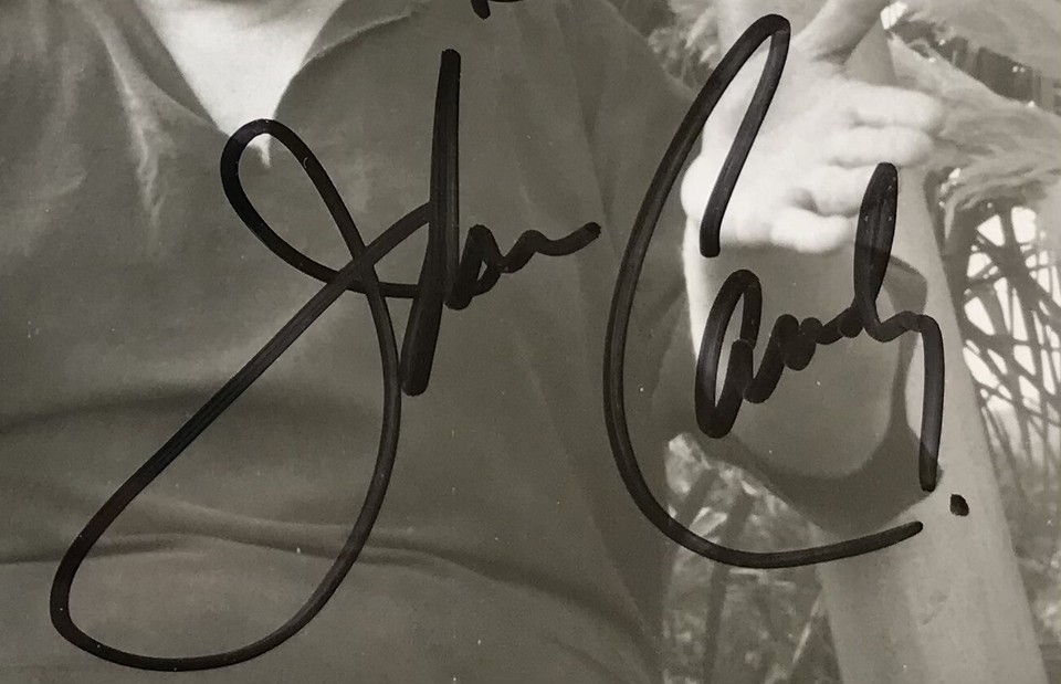 JOHN CANDY signed Photo orig autograph SCTV Uncle Buck Planes Trains ...