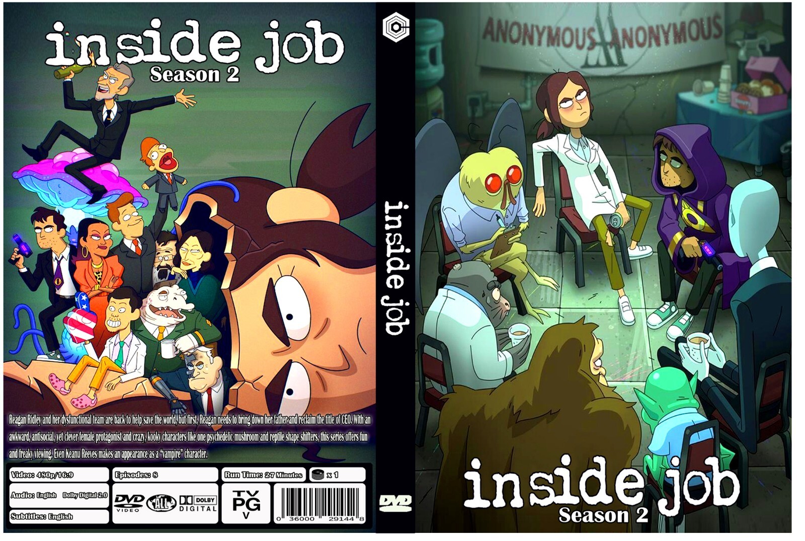 Inside Job Series Season 2 Episodes 1-8 English Audio with English ...