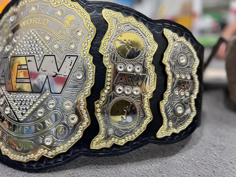 AEW World Heavyweight Championship Belt 2mm Replica/AEW Championship ...