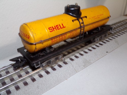 Marx Trains Vintage 652 3/16 Shell Tank Car with scale wheels | eBay