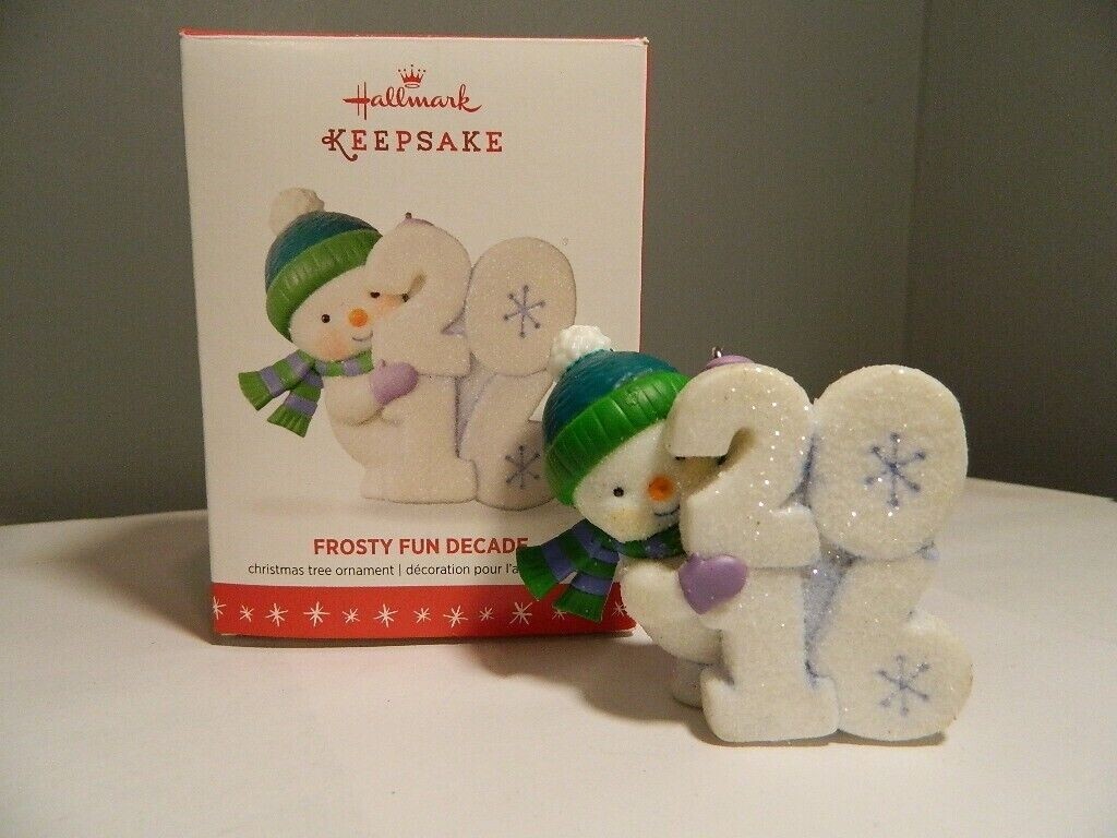 Hallmark Keepsake Ornament Frosty Fun Decade 2016 | eBay