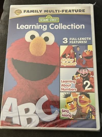 Sesame Street Learning Collection DVD Alphabet Numbers Sing Along for ...