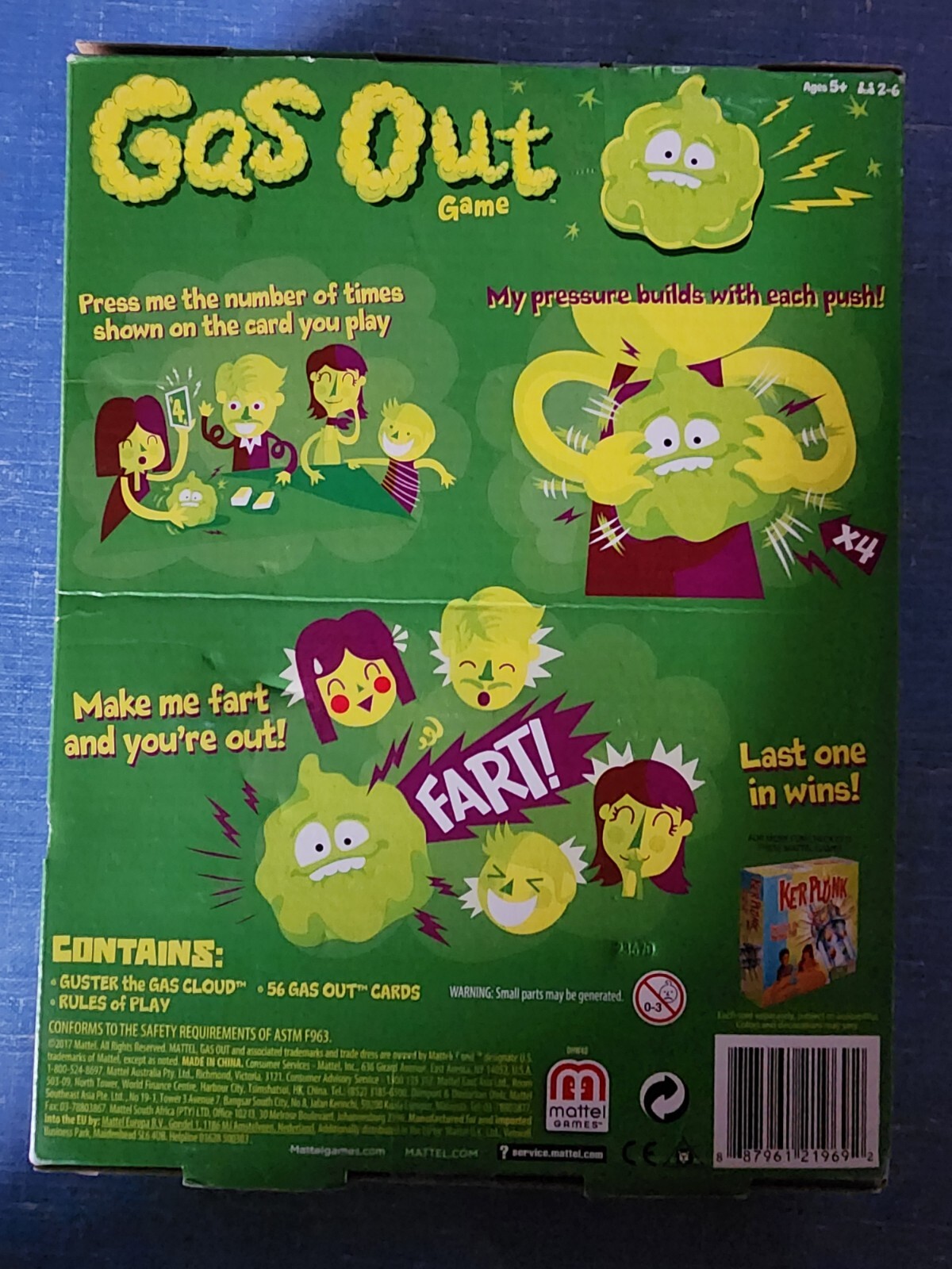 Mattel DHW40 Gas out Game for sale online | eBay