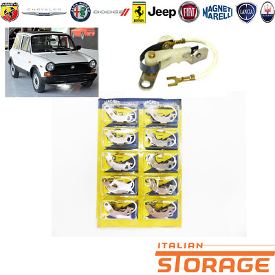 Fiat 850 124 125 A112 Kit 10 Pieces Contacts Points New Marelli ...