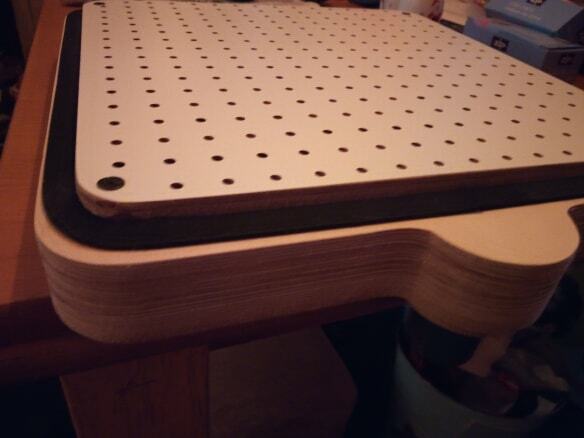 Vacuum forming kit for 230mm x 230mm plastic sheet 200mm x 200mm ...