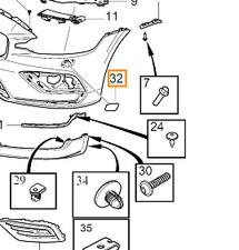 Genuine Volvo LMP Washer Cover 39839830 for sale online | eBay