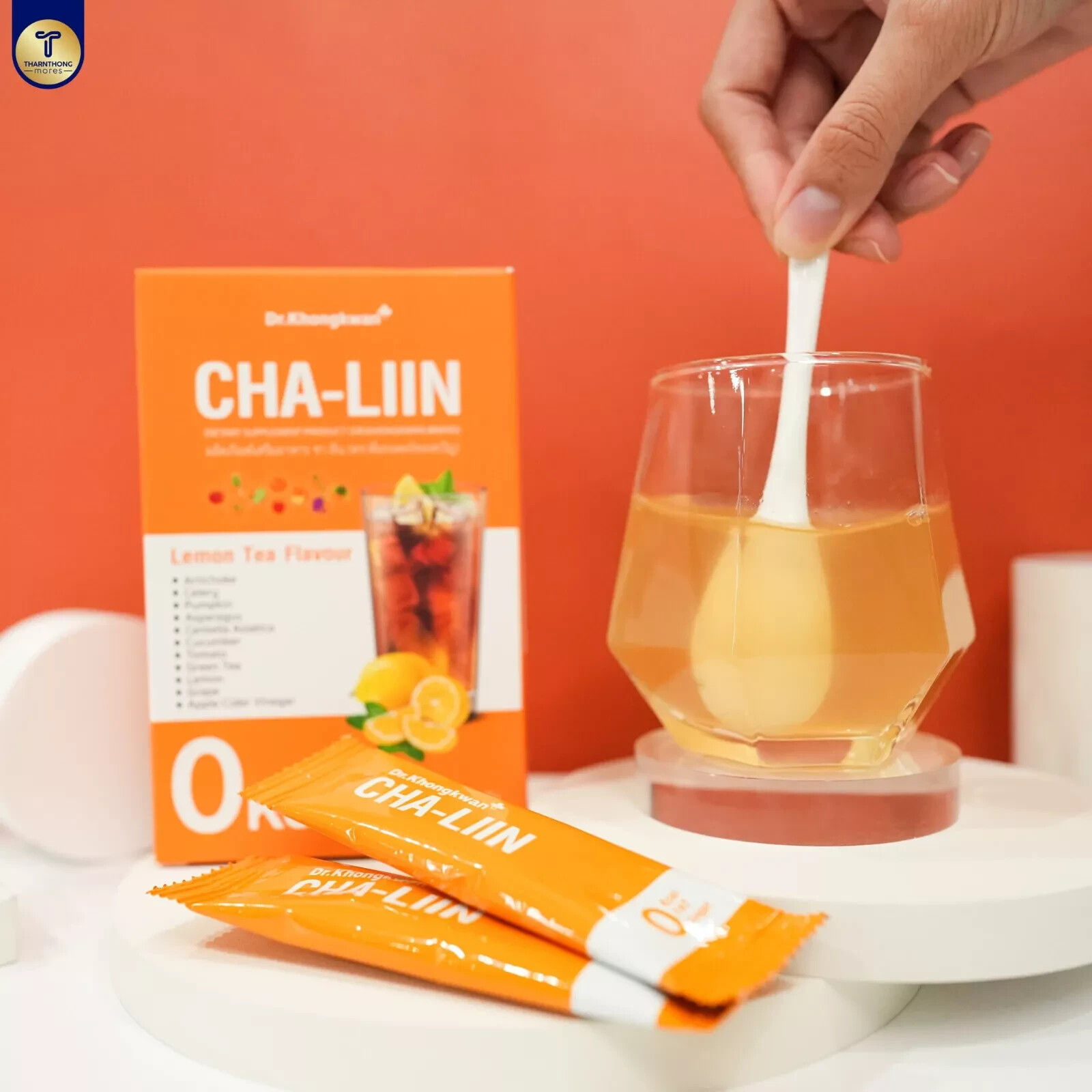 6x Cha-Liin Dietary Supplement Lemon Tea Flavor Weight Loss Management ...