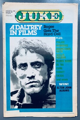 1981 MUSIC MAGAZINE Australia ROGER DALTREY The Who McVICAR JUKE Cure ...