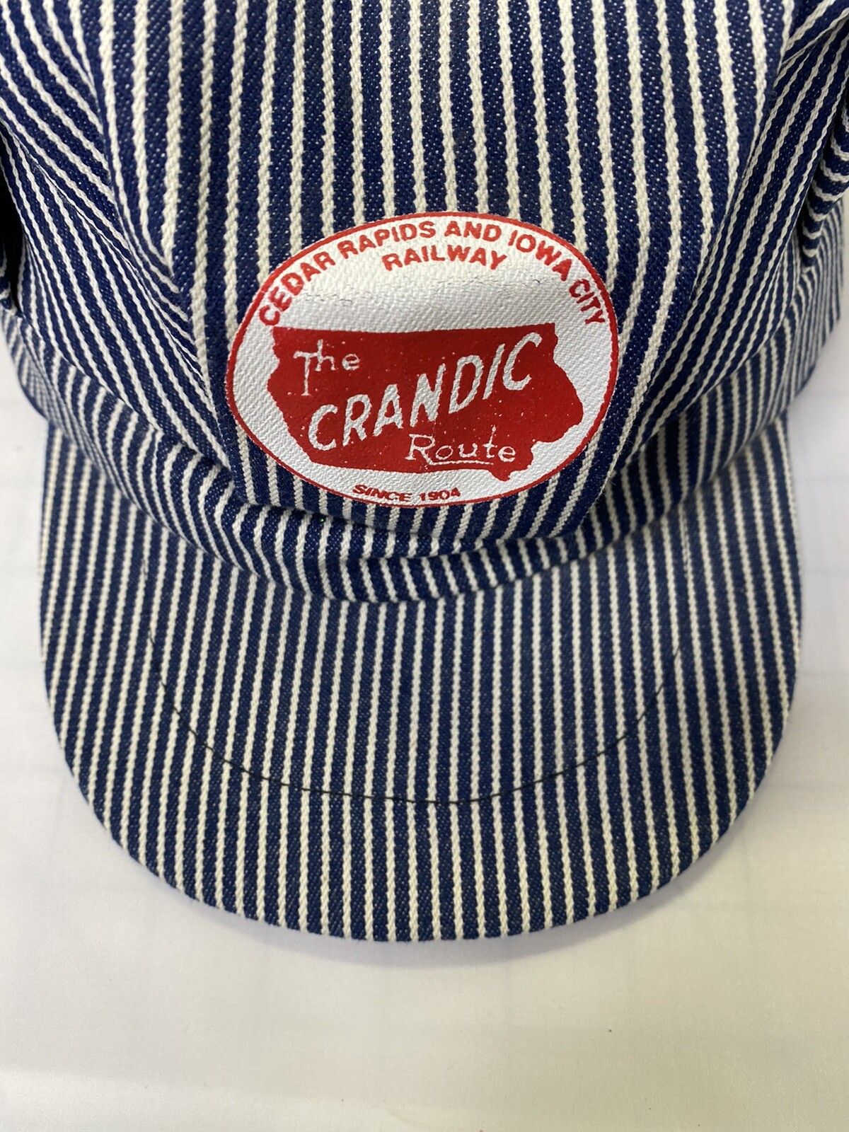 Engineer Conductor Crandic Route Railroad Cap Hat Tra… - Gem