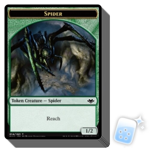 10 pcs SPIDER TOKEN (14/21) Modern Horizons Magic MTG MINT CARD | eBay