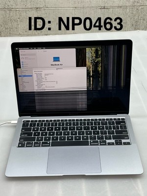 APPLE MACBOOK AIR A2337 M1 2020 APPLE M1 7-CORE GPU 8GB RAM 256GB SSD ...