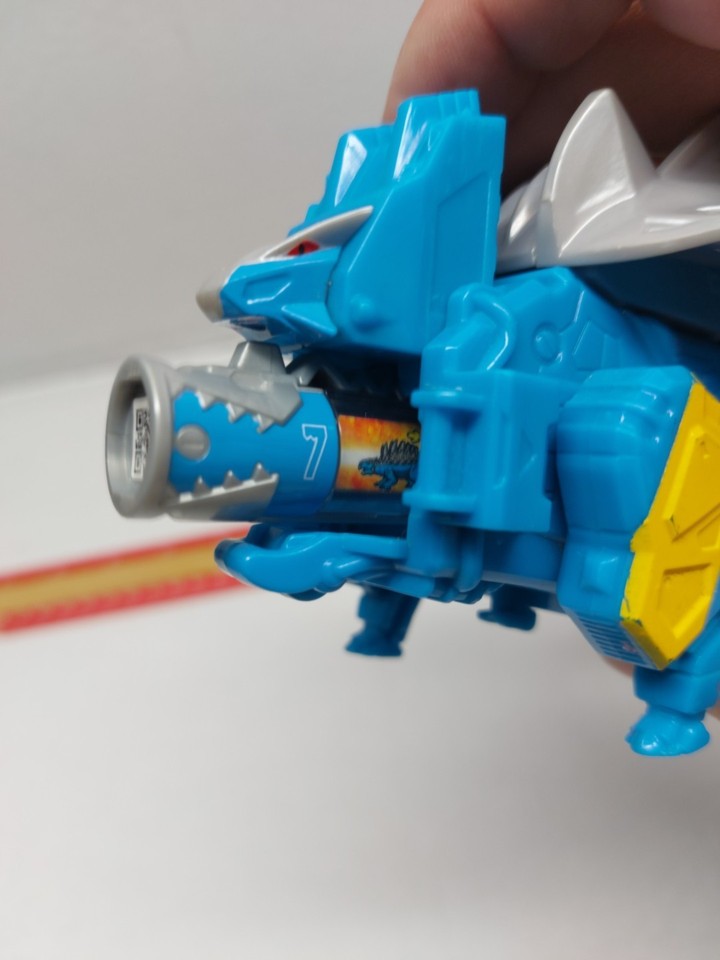 Power Ranger Dino Charge Aqua Blue Ankylosaurus (Ankylo) Zord With ...