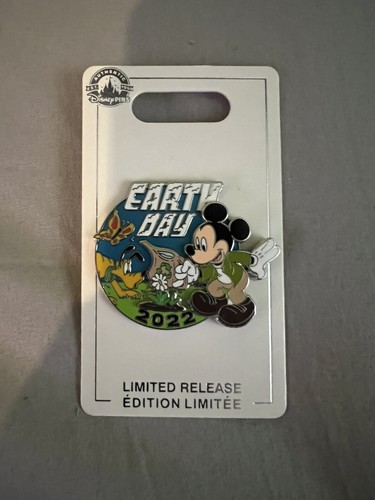 2022 Disney Parks Earth Day Mickey Mouse & Pluto Pin LR Limited Release ...