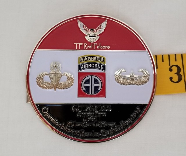 82nd Airborne 325th Infantry OP INHERENT RESOLVE Ranger CJTF TF Red ...